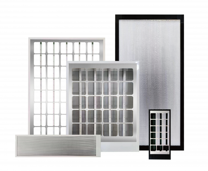 Standard Thickness 90mm Micro Electrostatic Filter Screens For Various ...