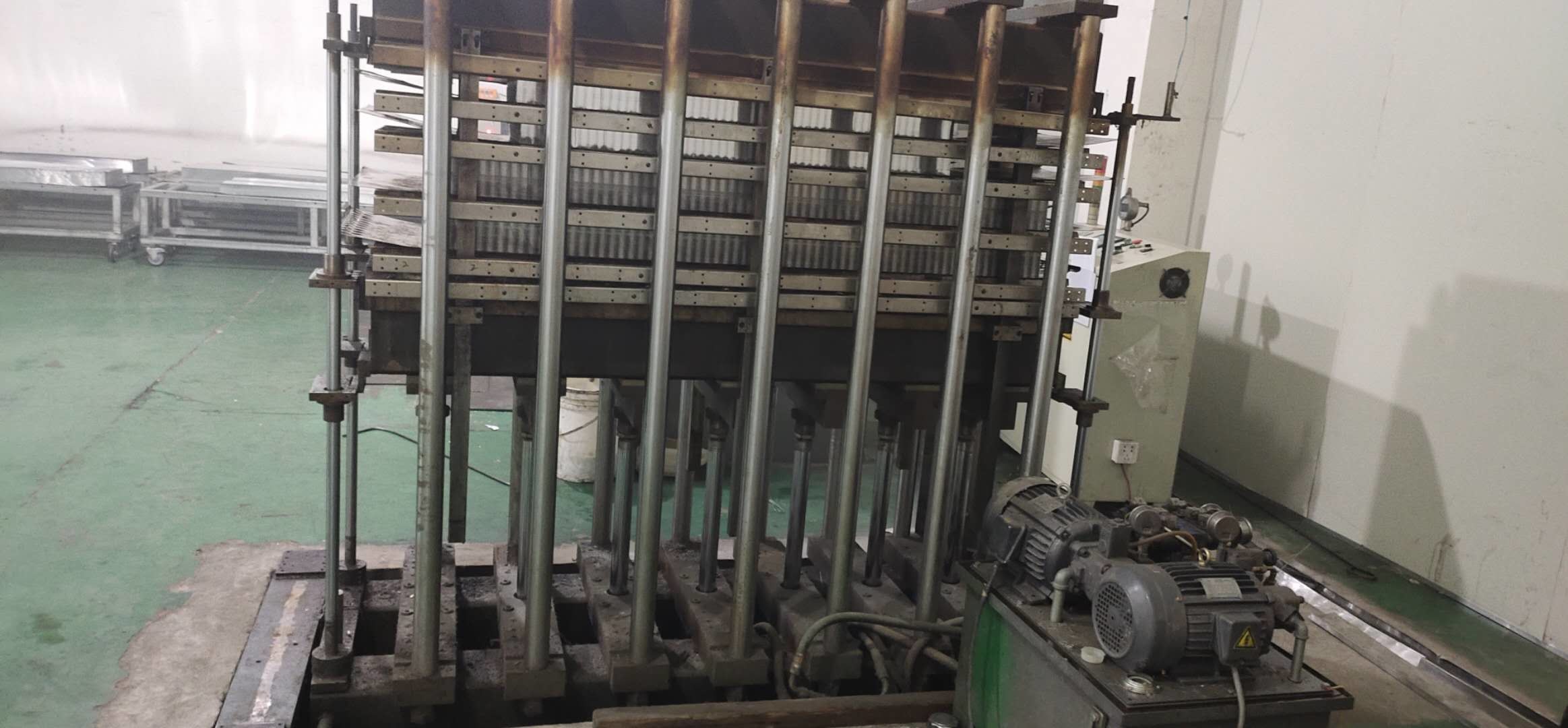 Honeycomb Composite Panels Heated Press Machine Customizable 3 Layers ...