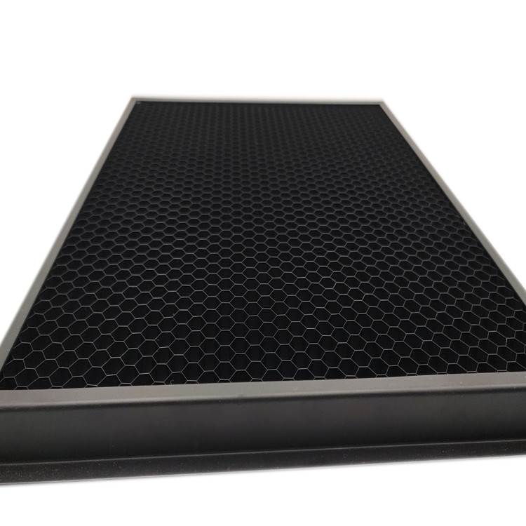 12mm Thickness Aluminum Honeycomb Grid Core Black With Frame Used For ...